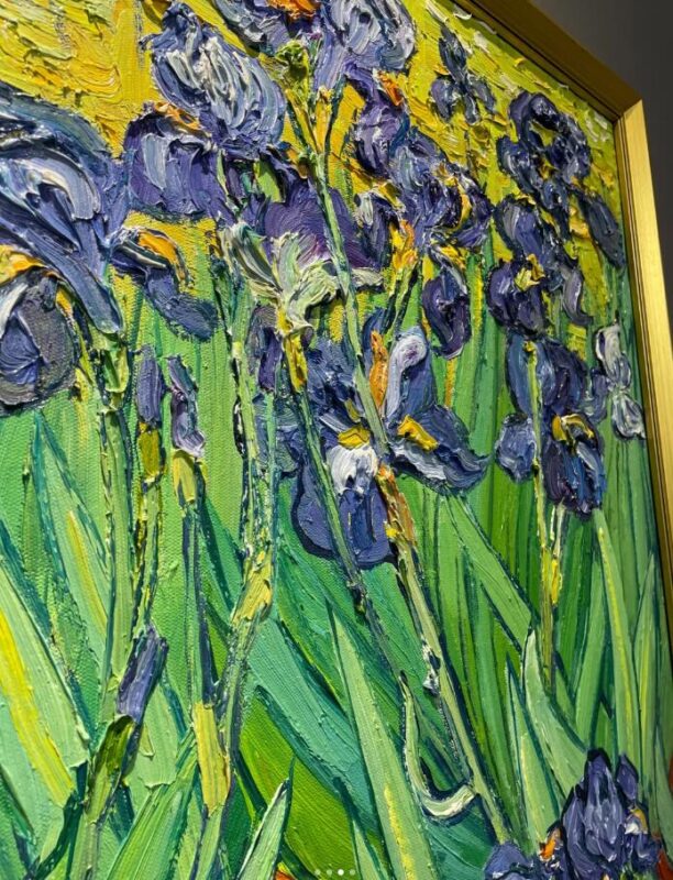 🌼 "Irises" By Vincent Van Gogh - A Masterful Reproduction 🎨 - Dafen Oil ...
