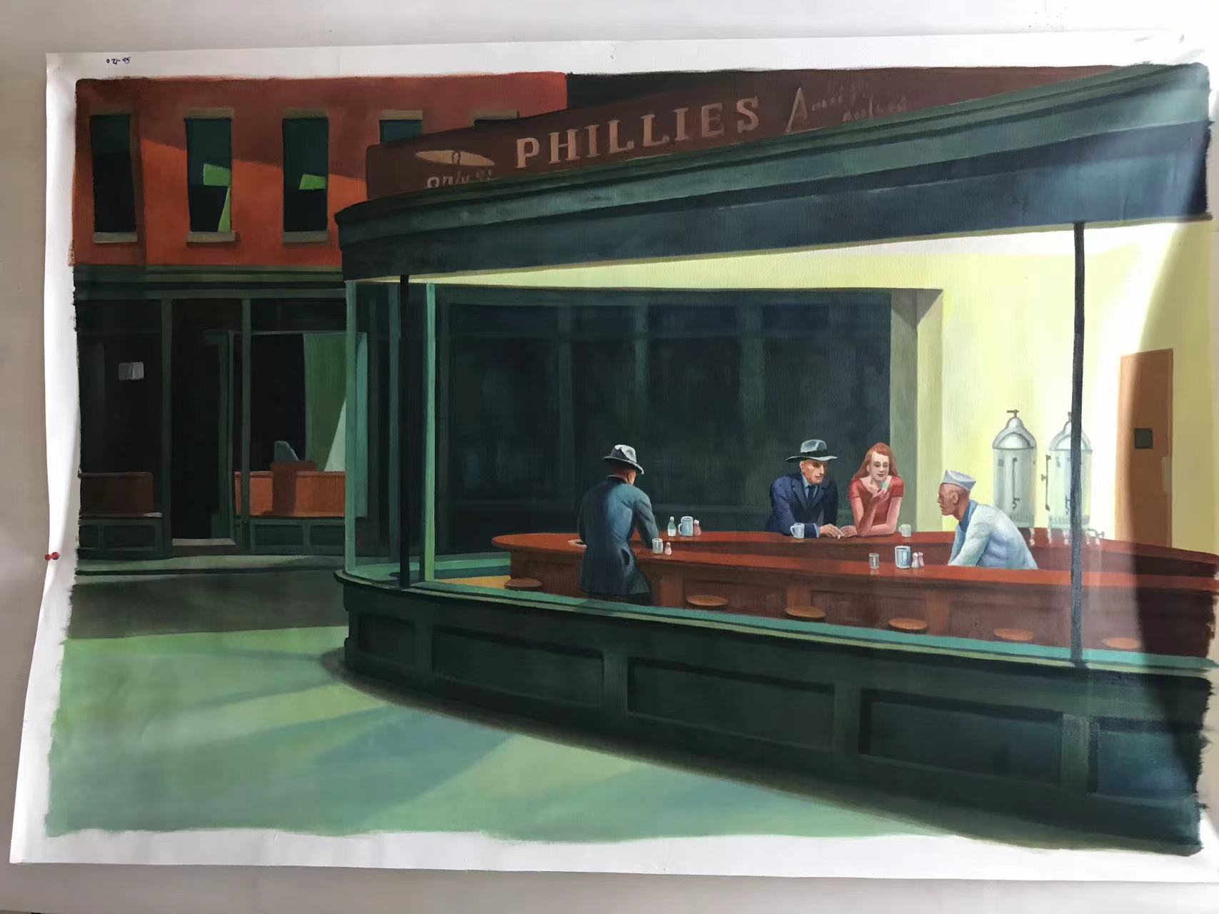 Rediscovering 'Nighthawks': A Journey Through Time At Dafen Village Oil ...